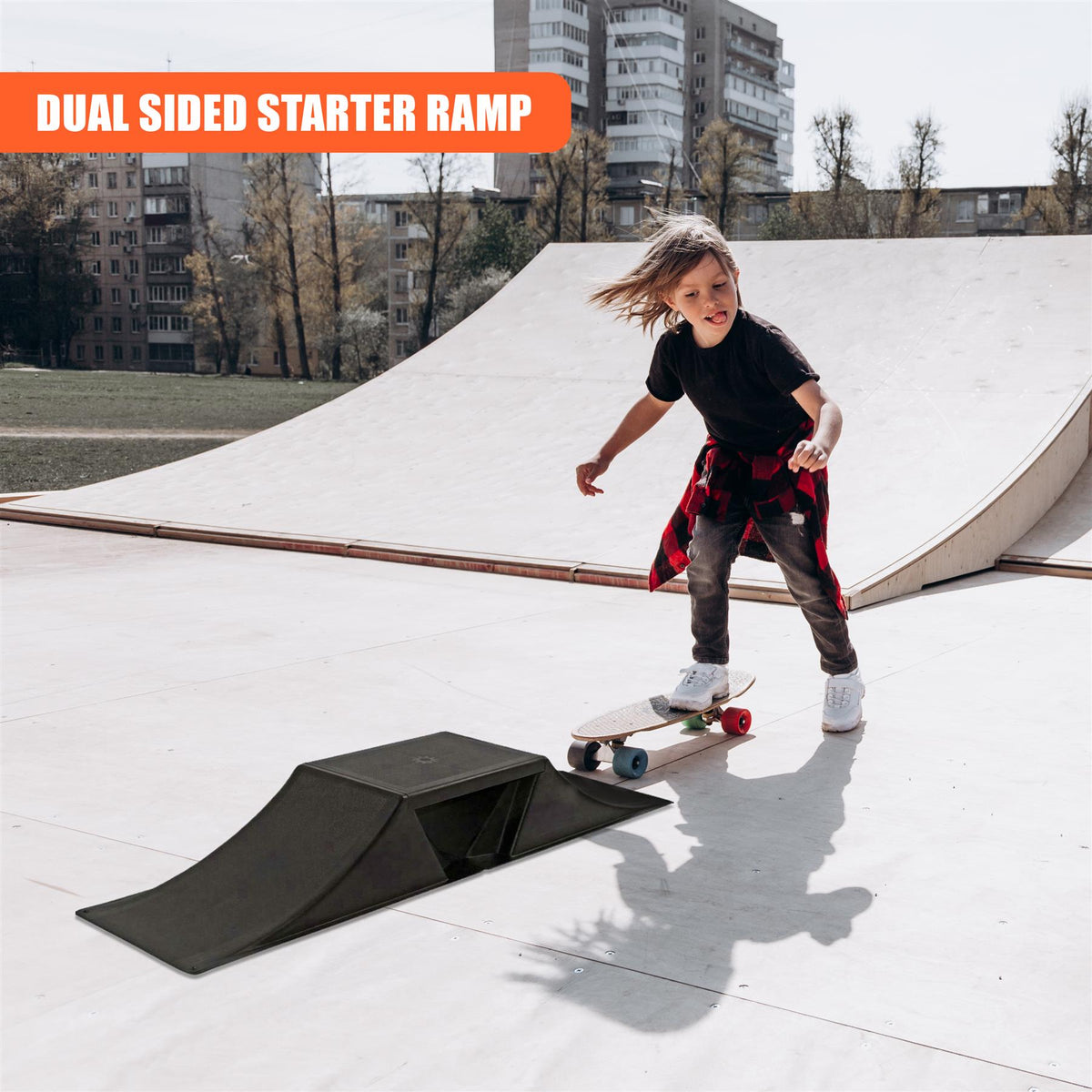 Double Mini Skate Ramp Set by GEEZY | The Magic Toy Shop