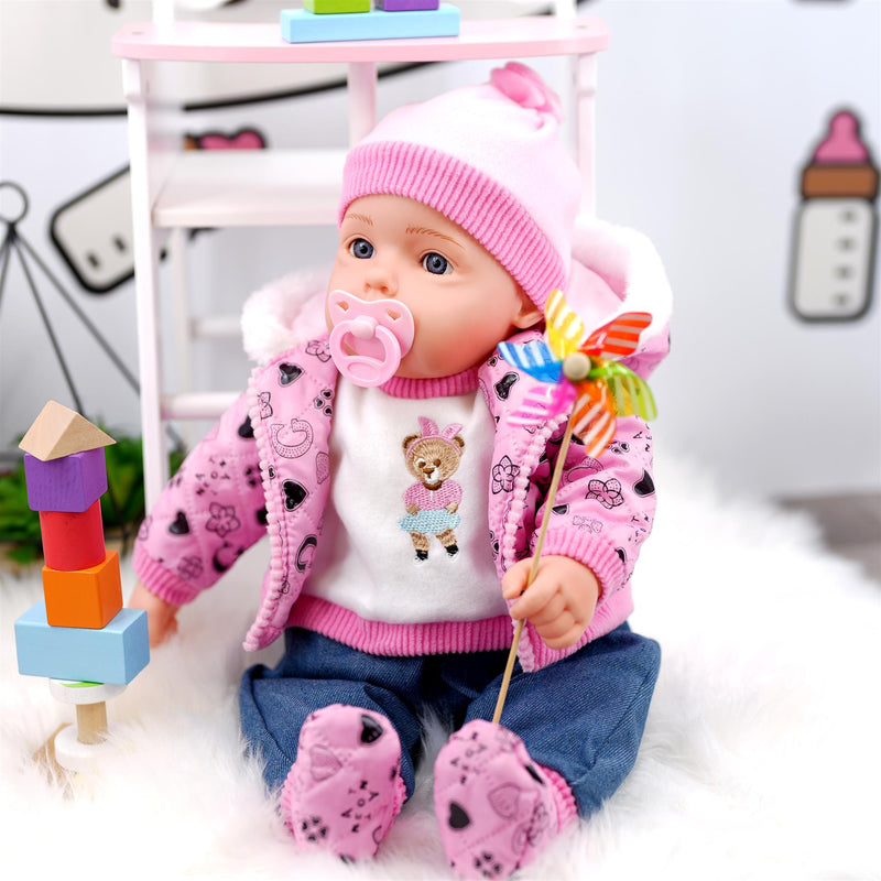 BiBi Baby Doll "Pinky" (50 cm / 20") - Pink - Baby Doll - Modern Doll ...