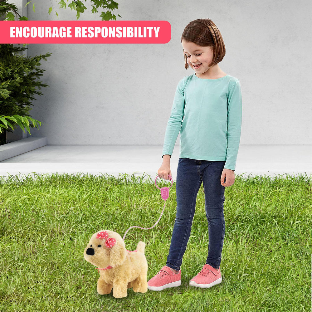 Fluffy Plush Walking & Talking Dog Toy by The Magic Toy Shop | The ...