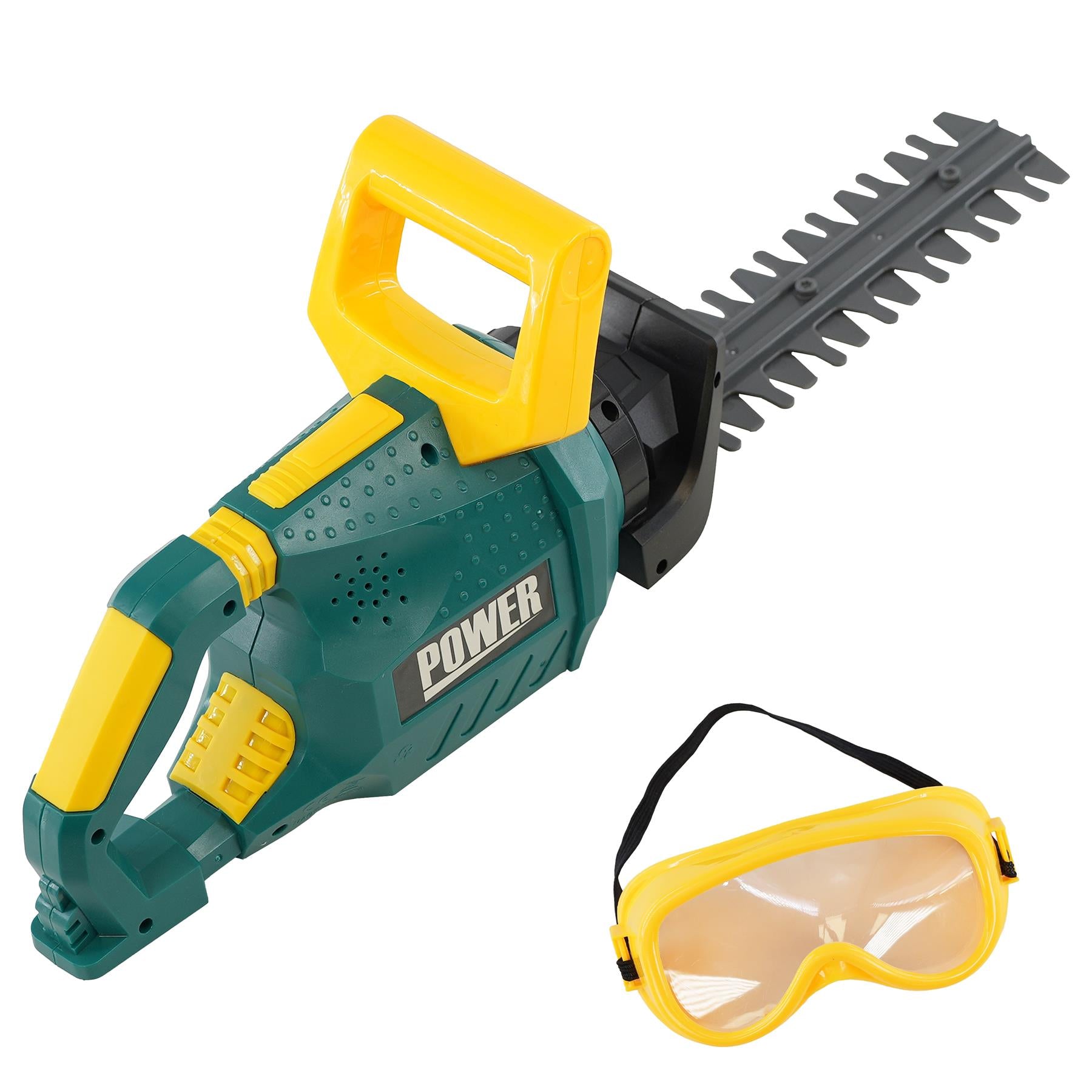 Kids Garden Hedge Trimmer Toy with Safety Goggles by The Magic Toy Shop ...