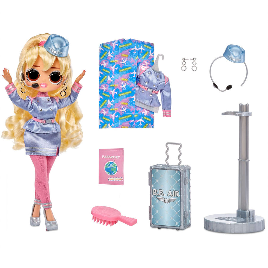 Lol Surprise Omg World Travel Fashion Doll Fly Gurl with Travel ...