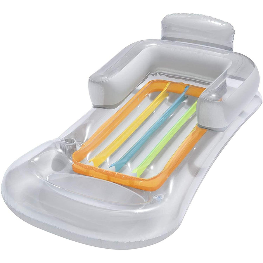 Inflatable Designer Lounger Lilo Float for Relaxation Pool Floating ...