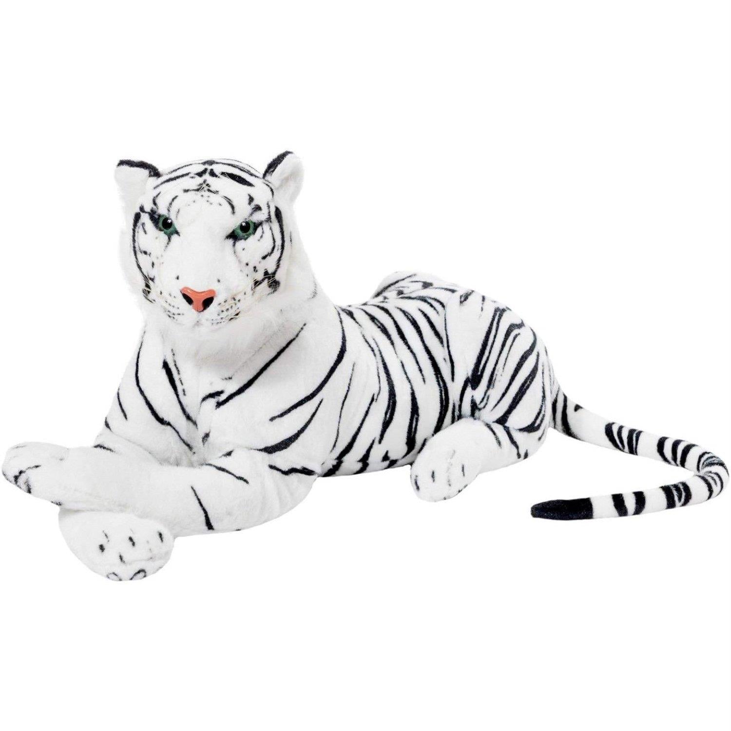 Small White Tiger Soft Plush Toy by The Magic Toy Shop | The Magic Toy Shop