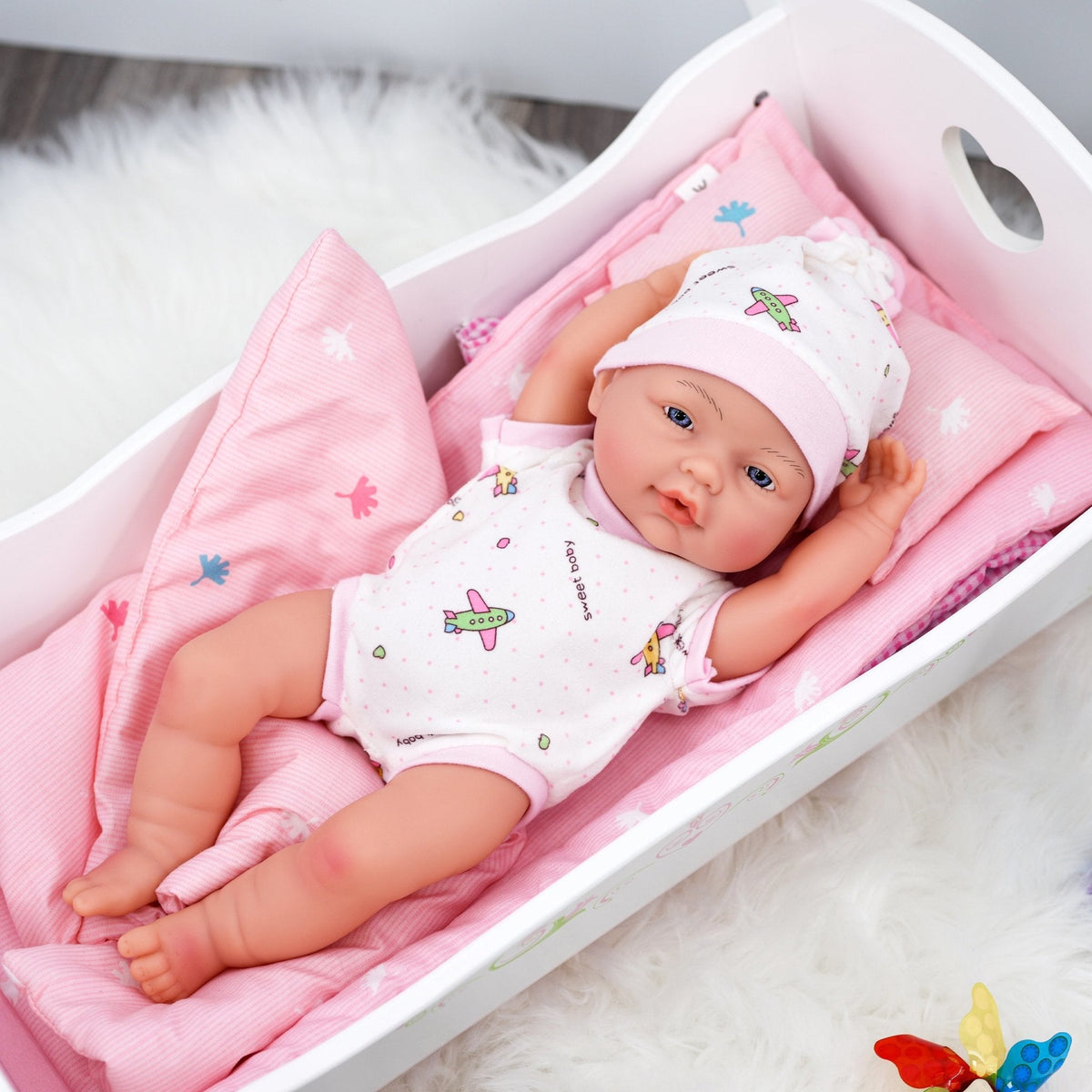14" Realistic New Born Baby Girl Dolls - The Magic Toy Shop