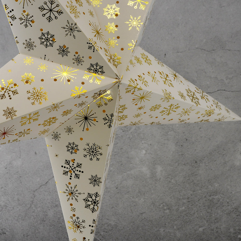 75 cm LED Hanging Paper Star Lantern by GeezyThe Magic Toy Shop