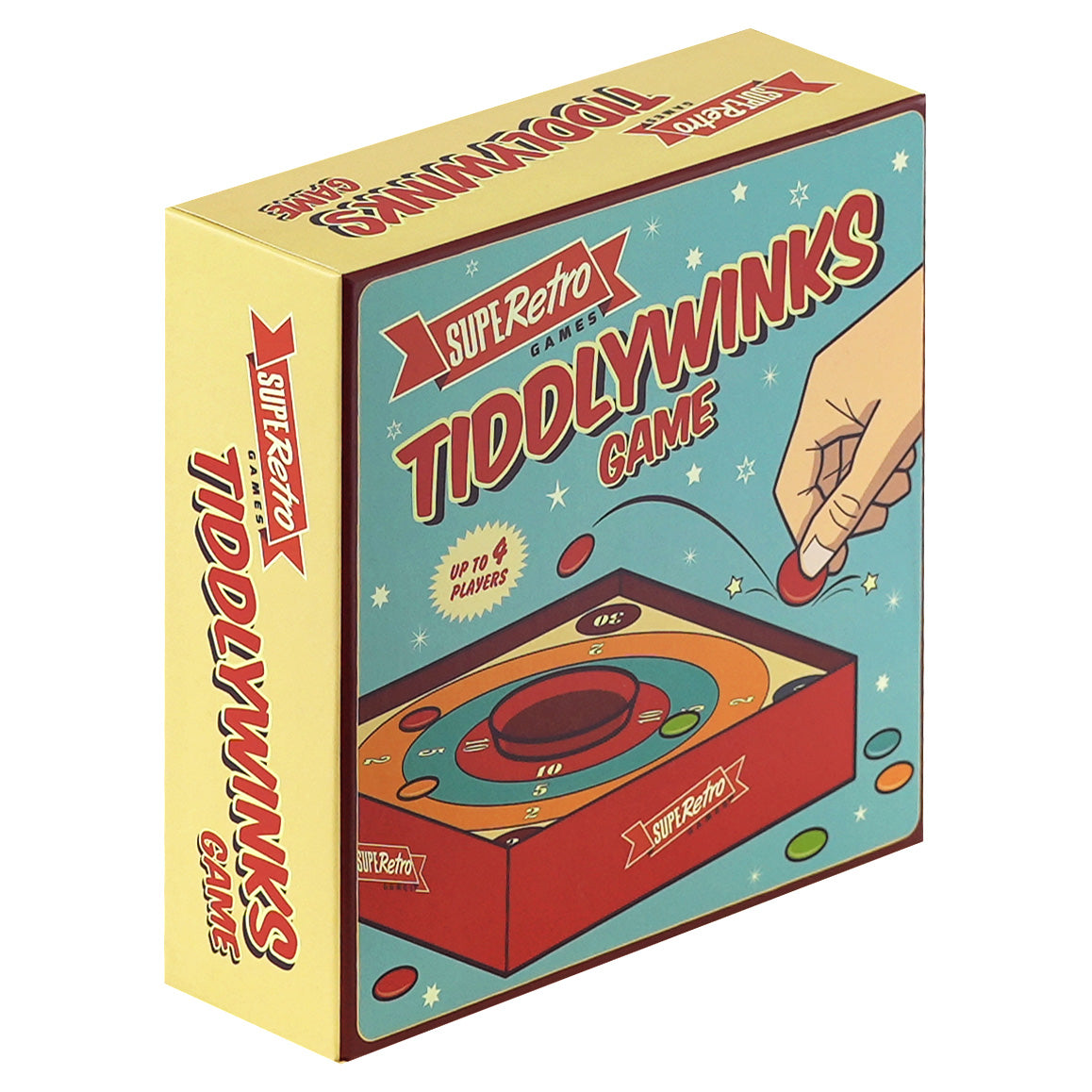 Traditional Tiddlywinks Game for 4 Players - The Magic Toy Shop