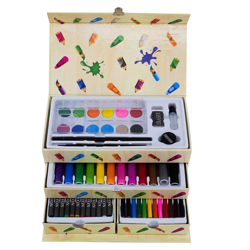 54 Pieces Craft Art Set in A Box by MTS | The Magic Toy Shop