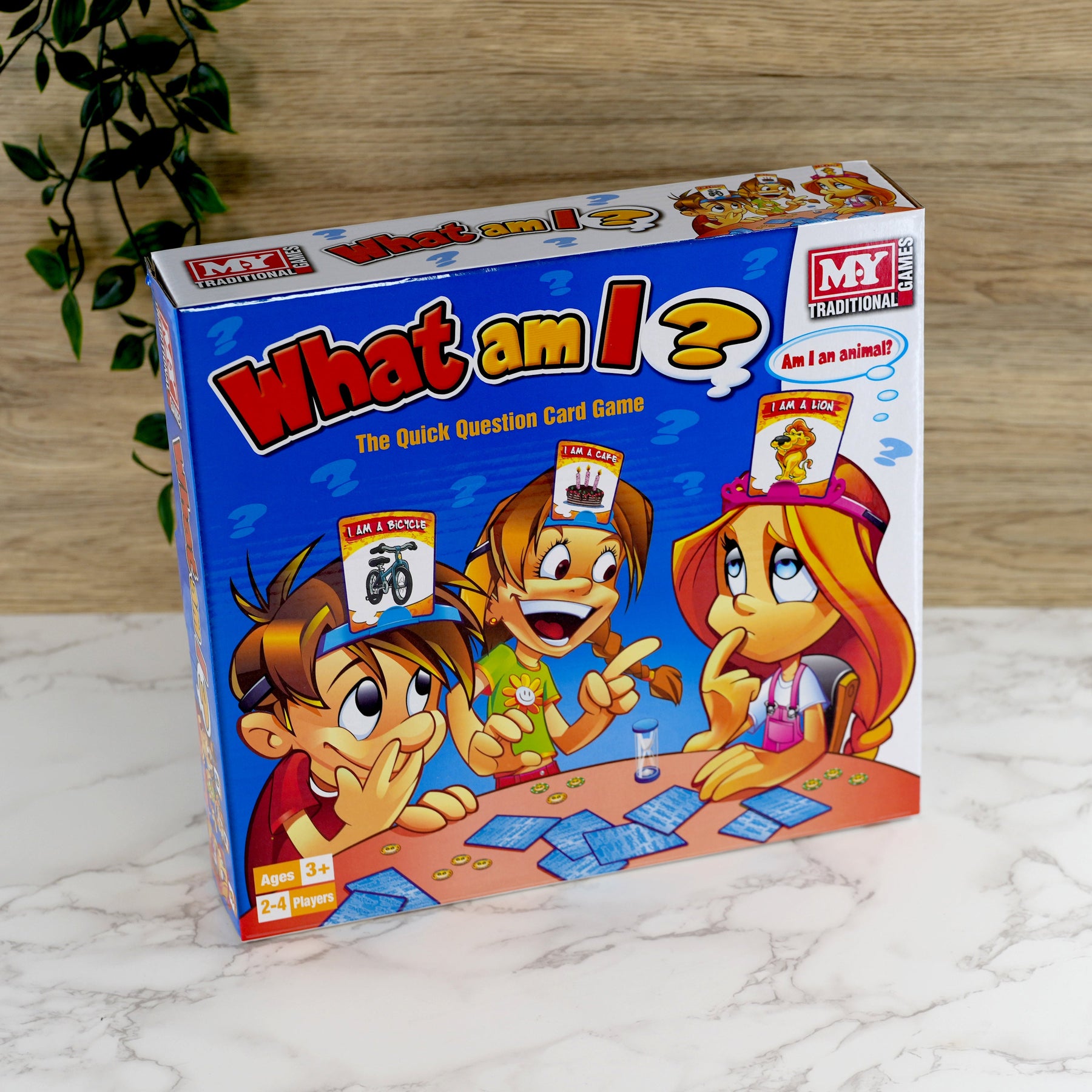 What Am I Game by M.y for 2-4 Players Ages 3 Includes 50 Cards ...