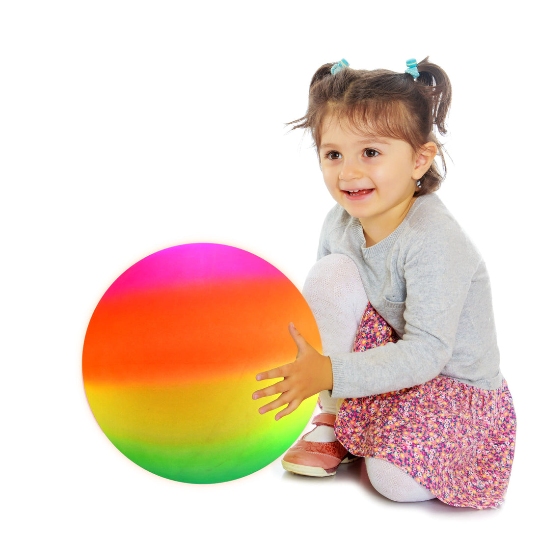 Giant Neon Rainbow Ball by The Magic Toy Shop | The Magic Toy Shop